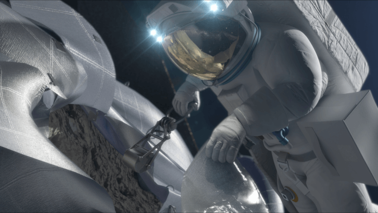 Astronauts Asteroid Mining