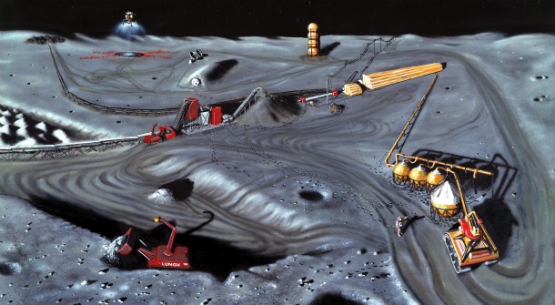Infographic: Lunar Gold Rush: How Moon Mining Could Work - Mineral ...