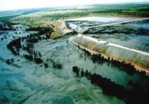 Europe and China with most cases of dam failure in mining sites after 2000