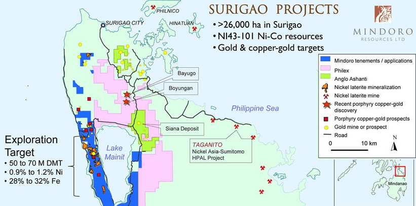 "Underwater Desert" in Surigao, Philippines, Due to Mining