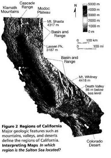 California Geology Facts
