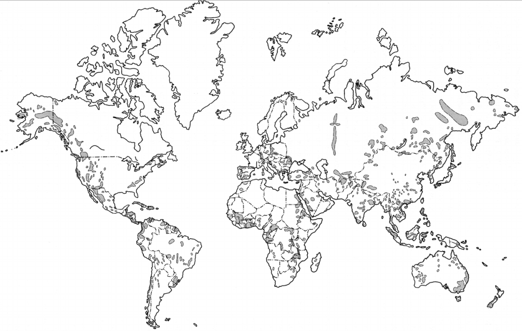 Eluvial and Alluvial Placers and Gold-Quartz Vein