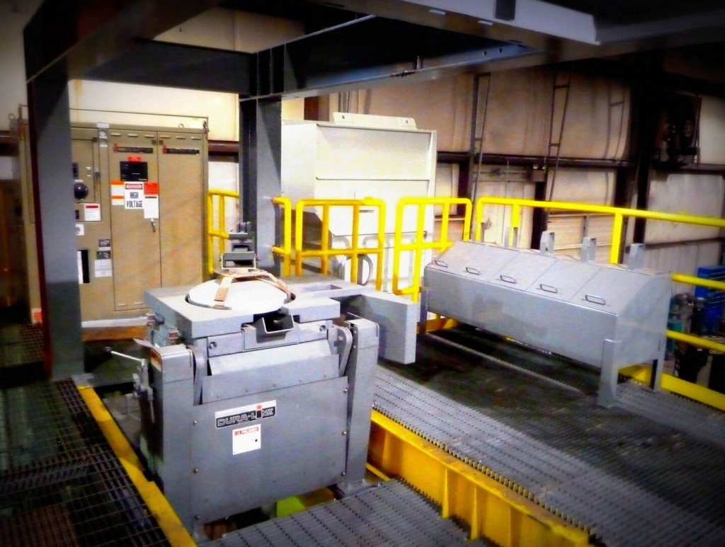 Used Inductotherm Induction Melting Furnace for Sale