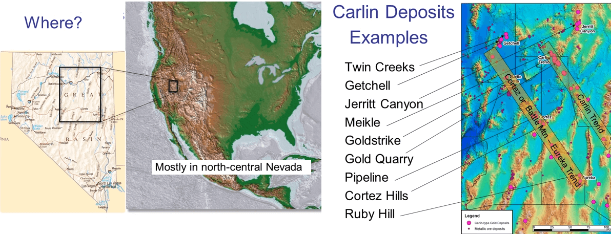 Carlin Type Gold Deposit