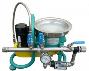 Gravity Recoverable Gold (GRG) Test