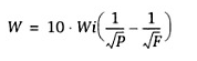 Calculate a Mill's Operating Work Index