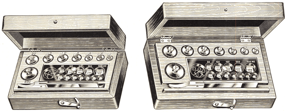 Analytical Balance Weights