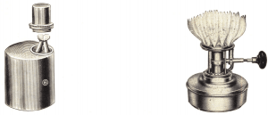 Laboratory Alcohol Burner Lamp