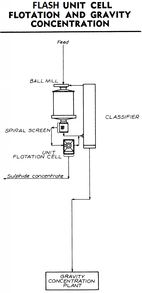 Coarse Sulphide Flotation with Gravity Gold Recovery Circuit