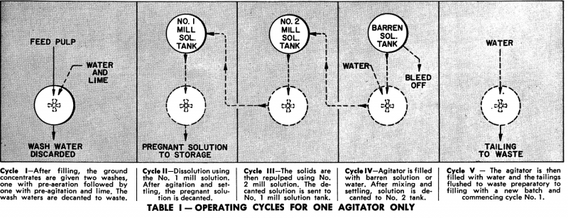Batch Cyanidation of Flotation Concentrate
