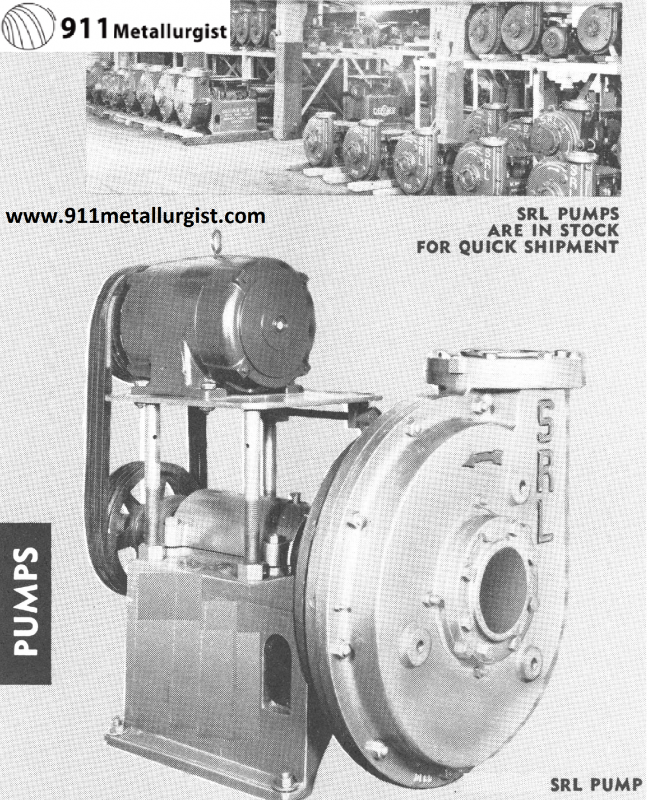 SRL Pump Parts & Pump Types