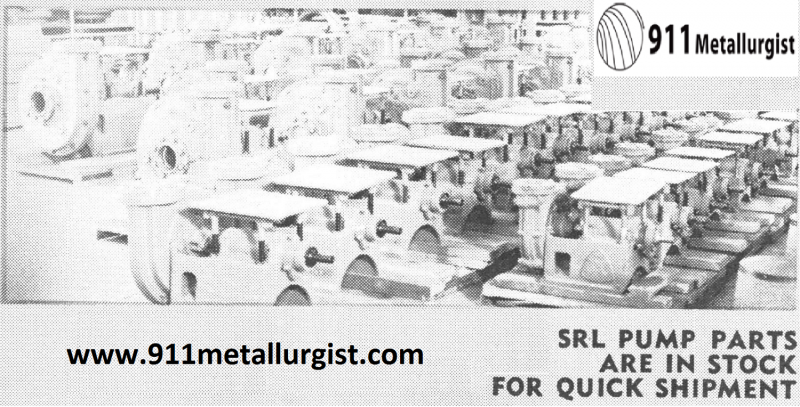 SRL Pump Parts & Pump Types