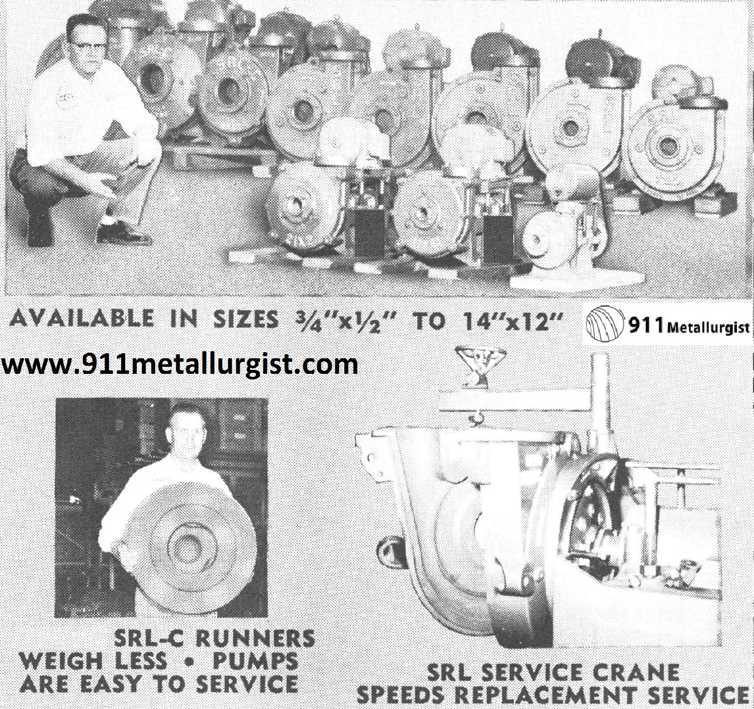 SRL Pump Parts & Pump Types