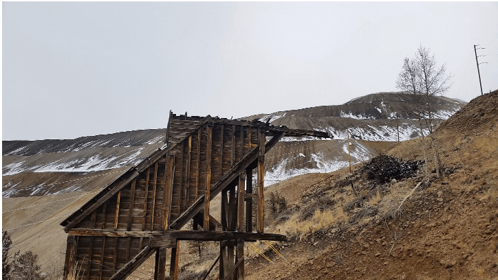 The Independence Mine Mill Ruins