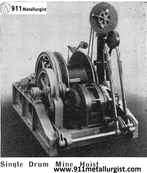 Types of Mining Hoists