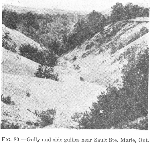 Types of Formations Caused by Erosion
