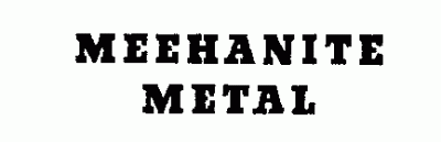 Meehanite Metal