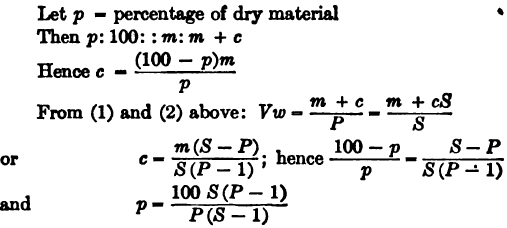 Density Determinatons