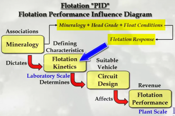 Flotation Kinetics: Mass & Water Recovery VS Entrainment & Mineralogy