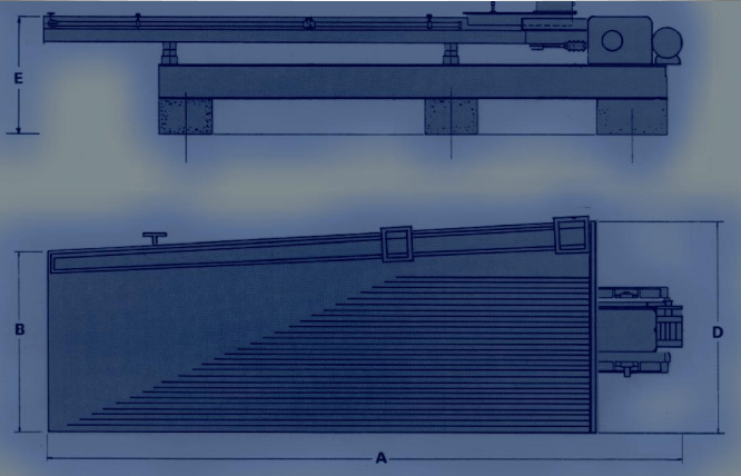 Wilfley Laboratory Concentrating Table for Sale