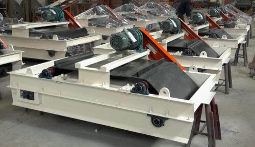 Self Cleaning Cross Belt Magnetic Separator