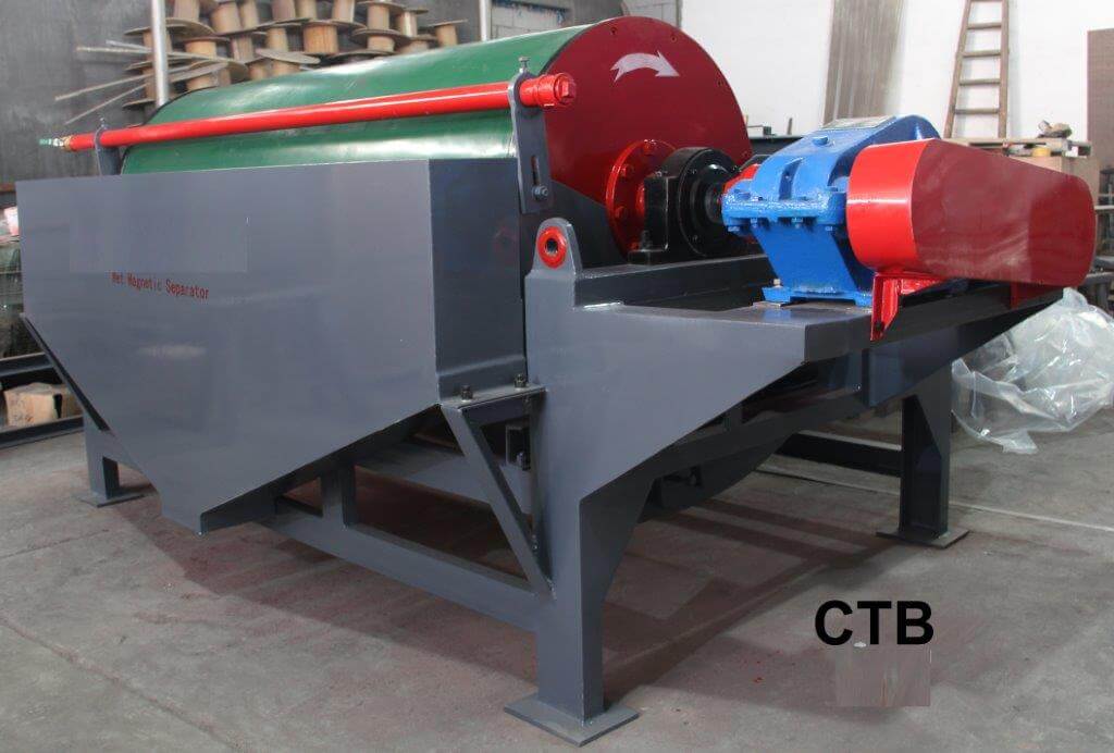 Wet Magnetic Drum Separator