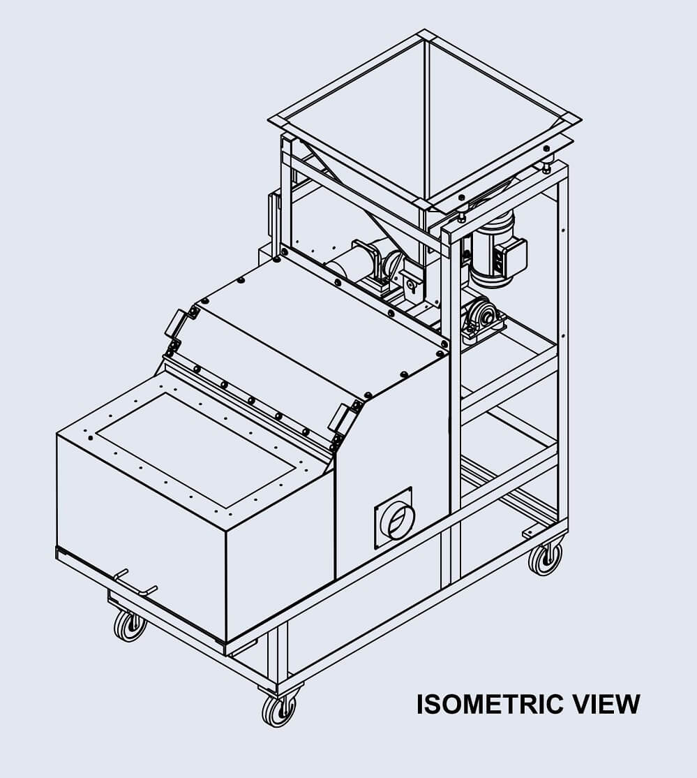 Large Rotary Sample Divider