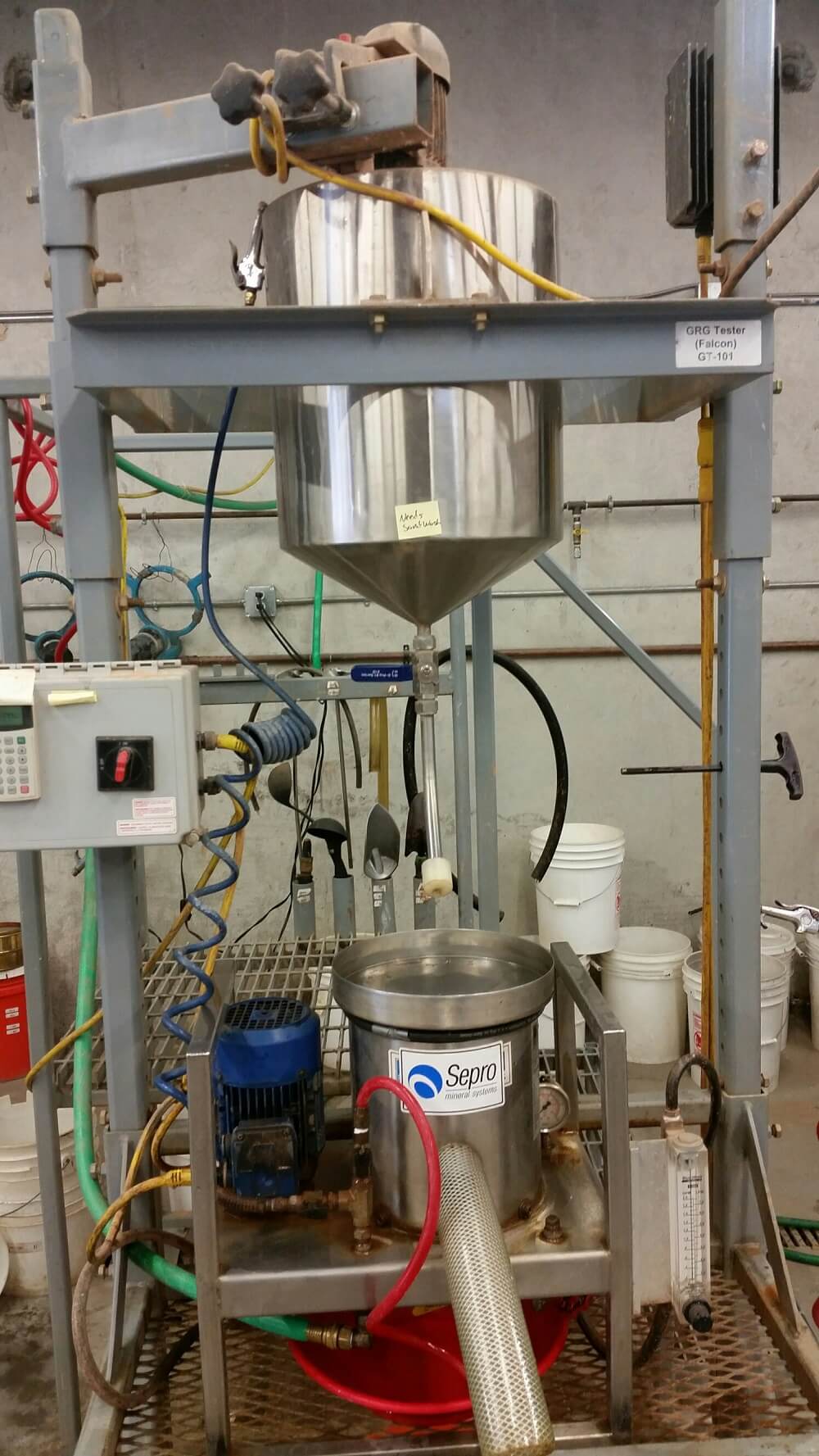 LABORATORY CENTRIFUGAL FALCON CONCENTRATOR - 911Metallurgist